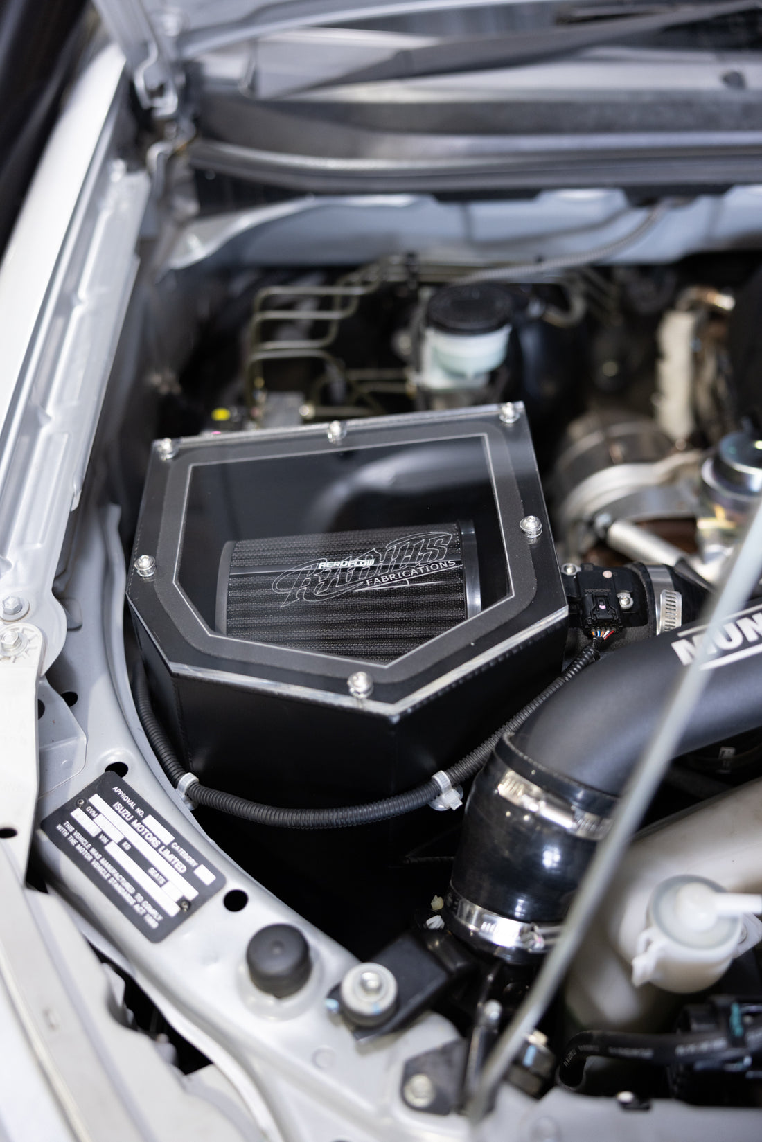Custom Air box to suit Isuzu Dmax 2020+ Pod Filter Style – Radius ...