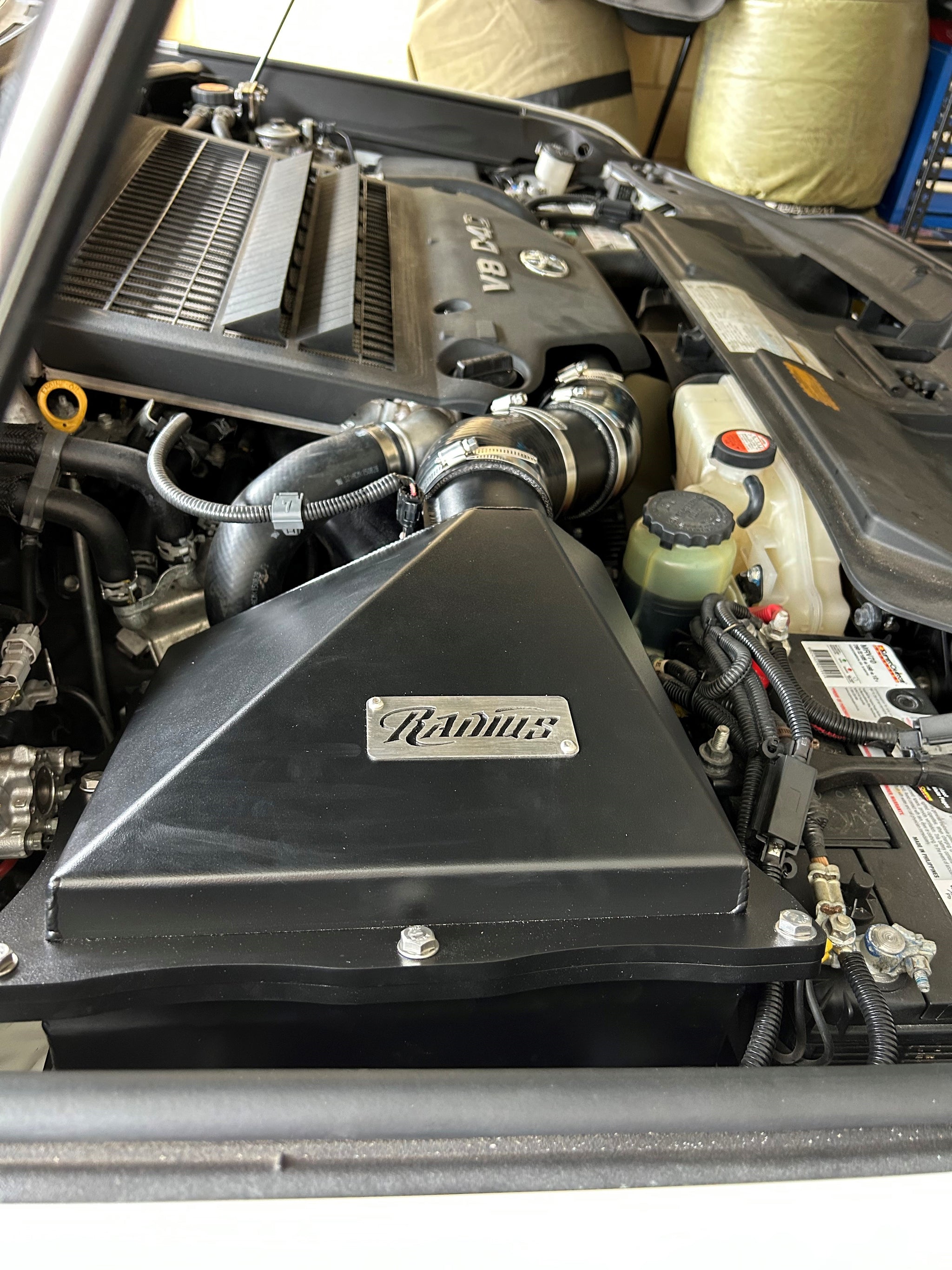 Custom Air box to suit Toyota Landcruiser 200 Series VDJ Diesel LC200 ...
