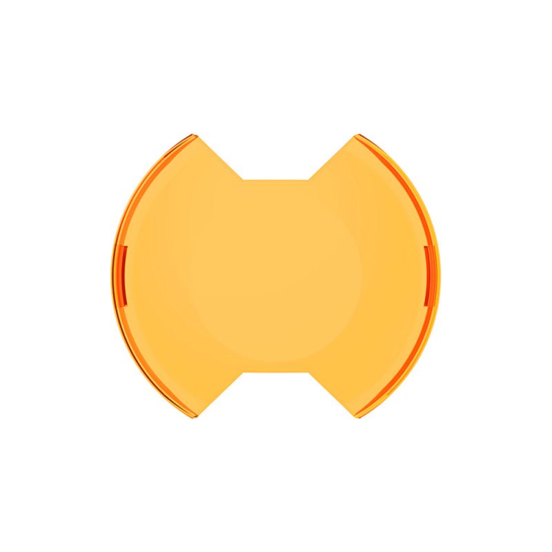 SlimLite® 6" LED - Light Shield - Amber – Radius Fabrications