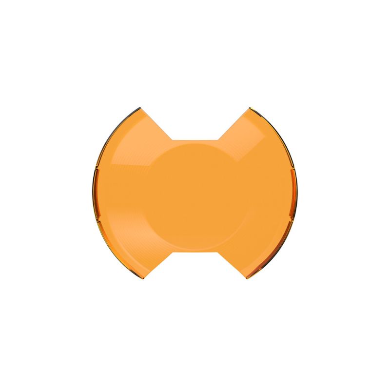 SlimLite® 8" LED - Light Shield - Driving - Amber – Radius Fabrications