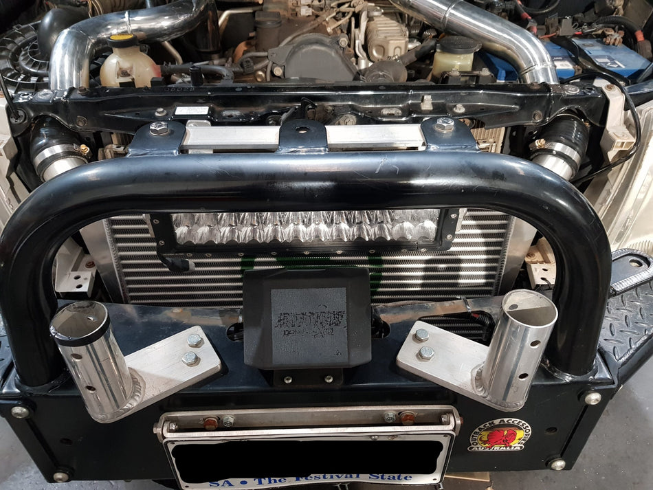 Front Mount Intercooler Kit to suit Toyota Hilux N70 KUN126 2005-2015 ...