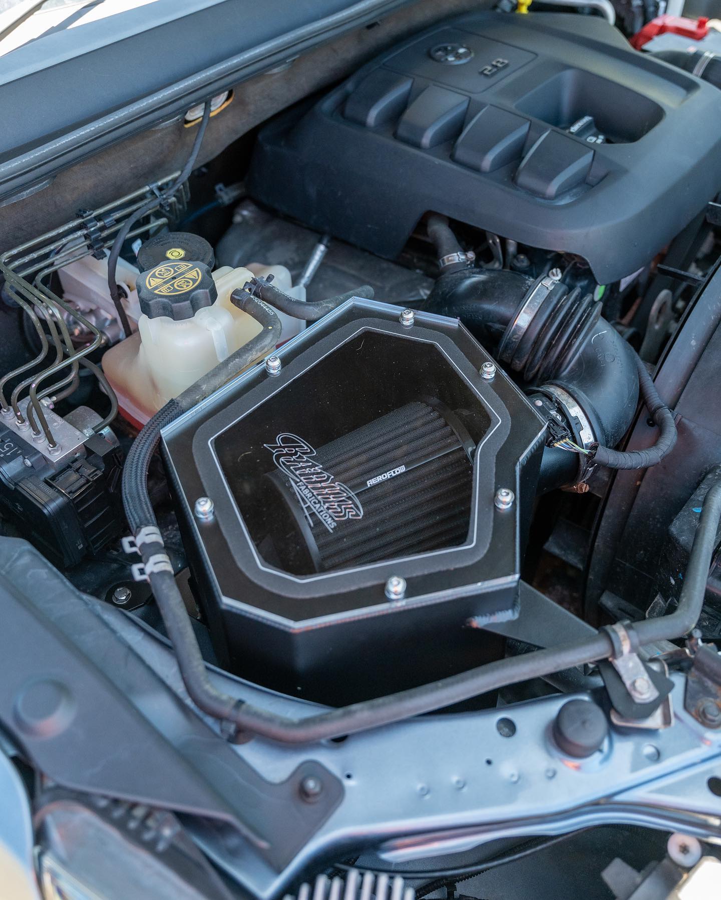 Holden Colorado Airbox - Radius Fabrications
