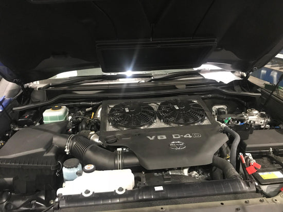 Top Mount Intercooler Kit to suit Toyota Landcruiser 200 Series Factor ...