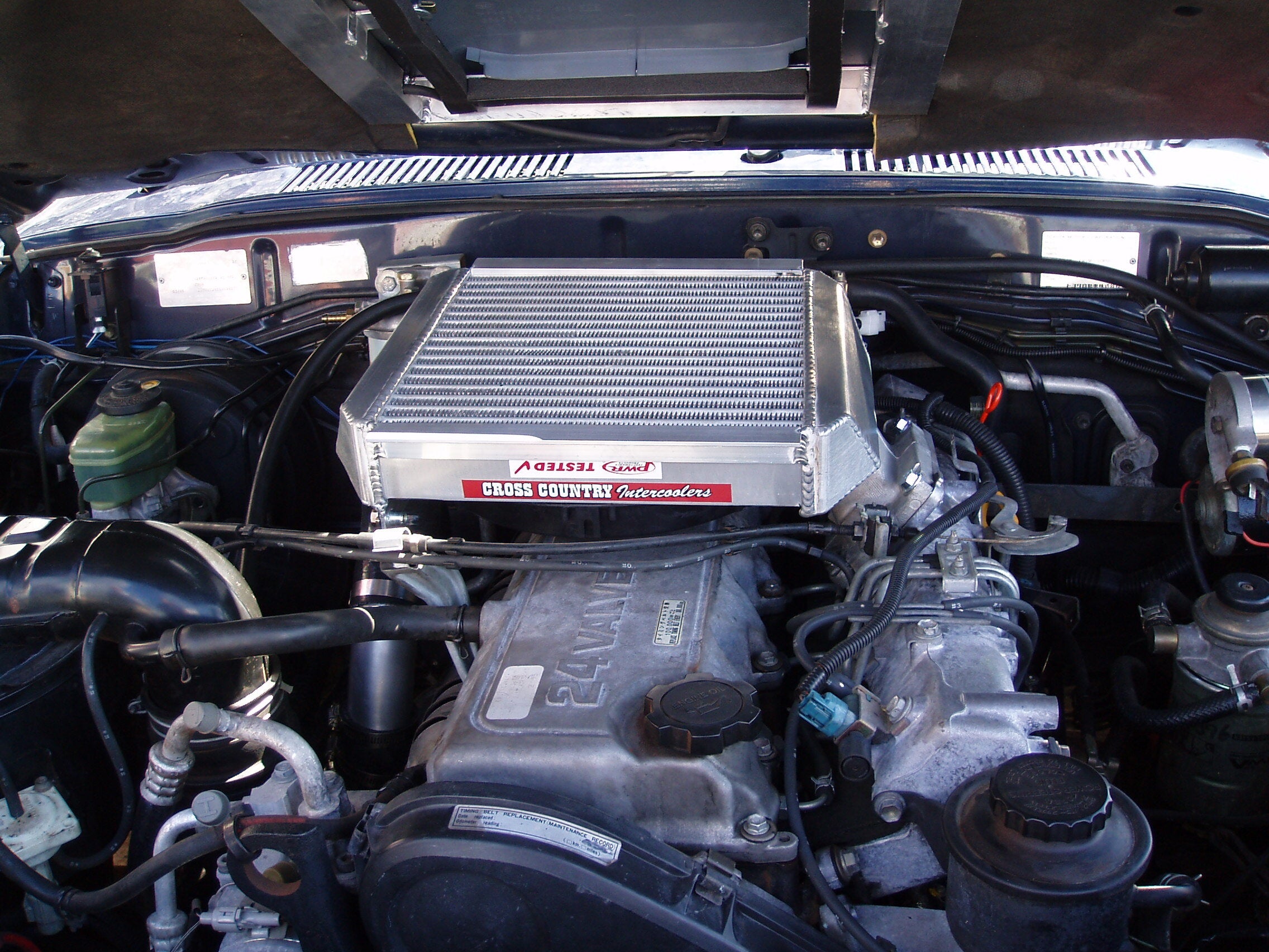 Top Mount Intercooler Kit to suit 80 Series Landcruiser 1HDFT Premium ...