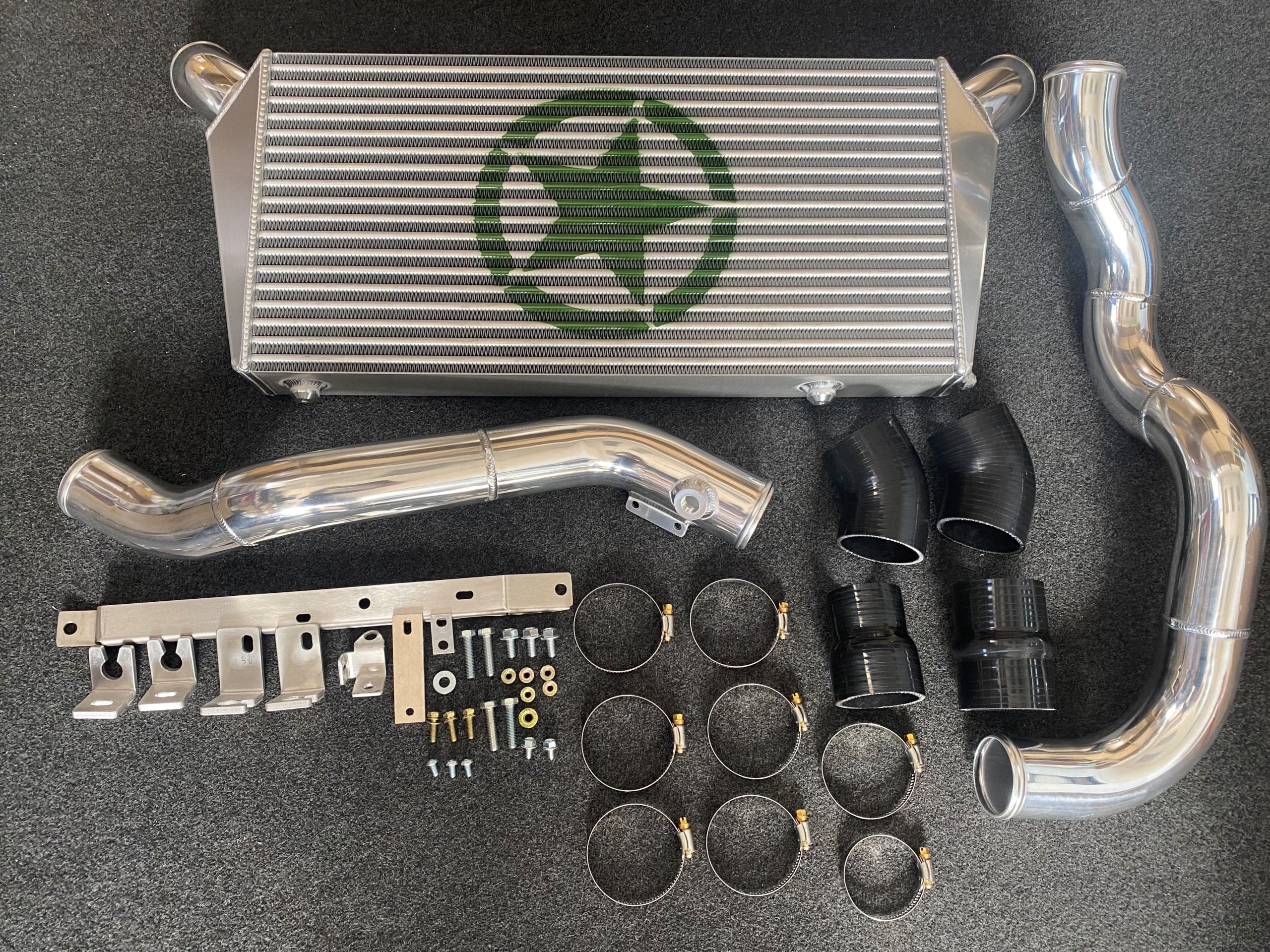 Front Mount Intercooler Kit to suit Toyota Hilux N70 KUN126 2005-2015 ...