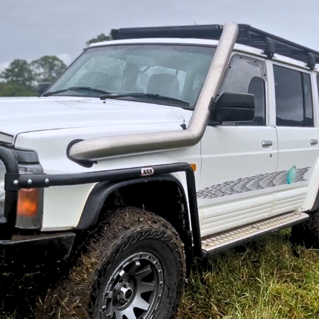 Stainless snorkel to suit GQ Nissan Patrol (Long entry) – Radius ...