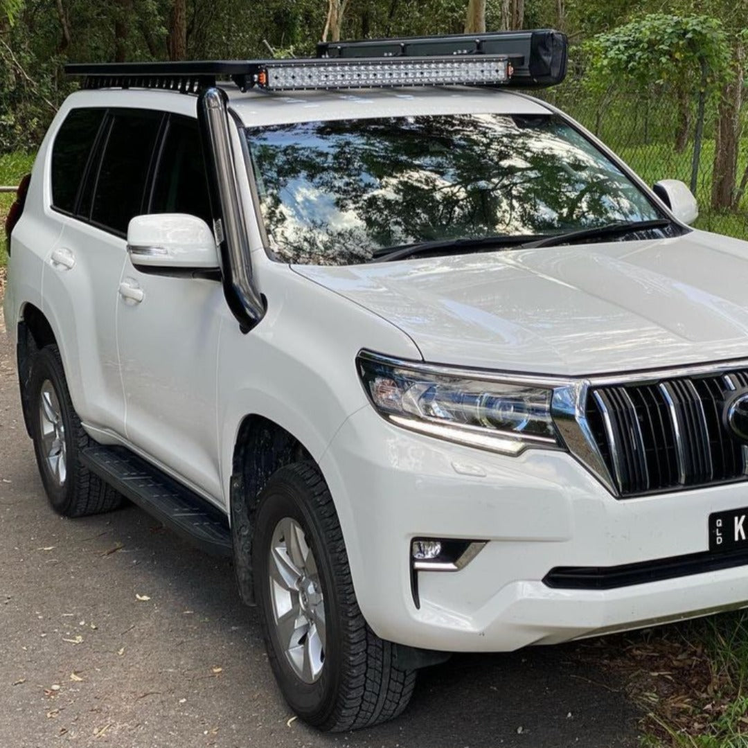 Stainless Snorkel to suit Toyota 150 Prado Landcruiser Snorkel 4" SHOR ...