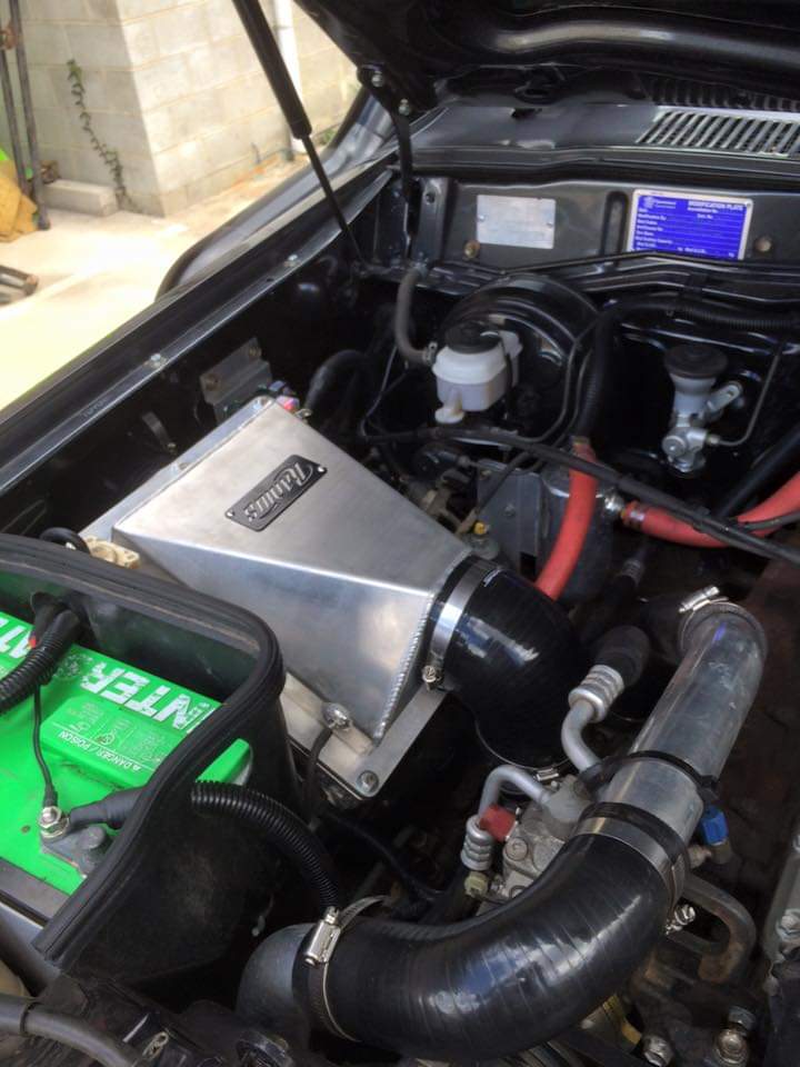 Custom Air box to suit Toyota Landcruiser 80 Series with an LS1 Panel ...