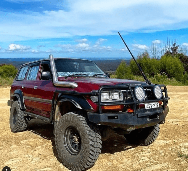 Drivers Side Stainless Snorkel to suit Toyota 80 Series Landcruiser (L ...