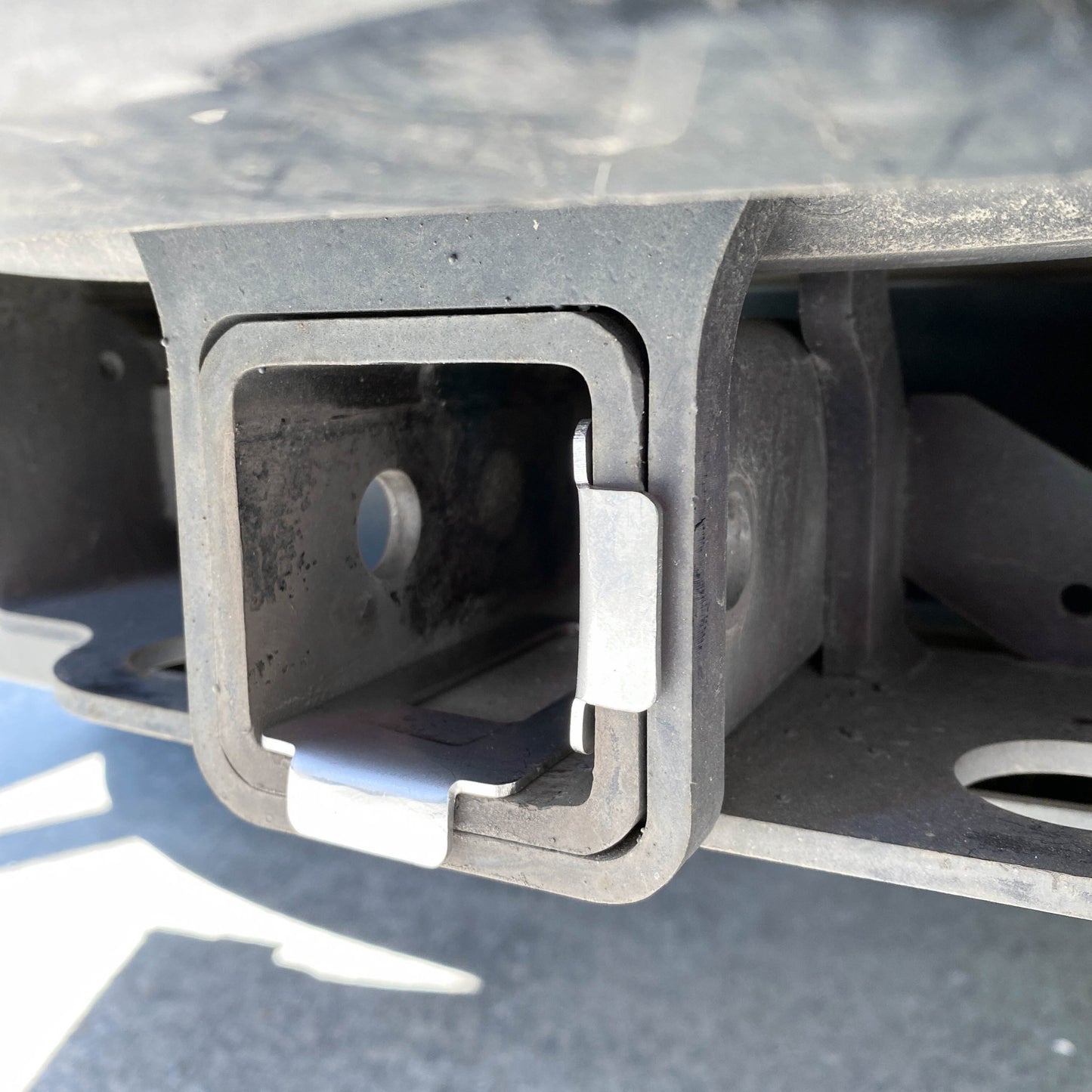 Hitch Receiver Shims x 4 (Stainless Steel) – Radius Fabrications