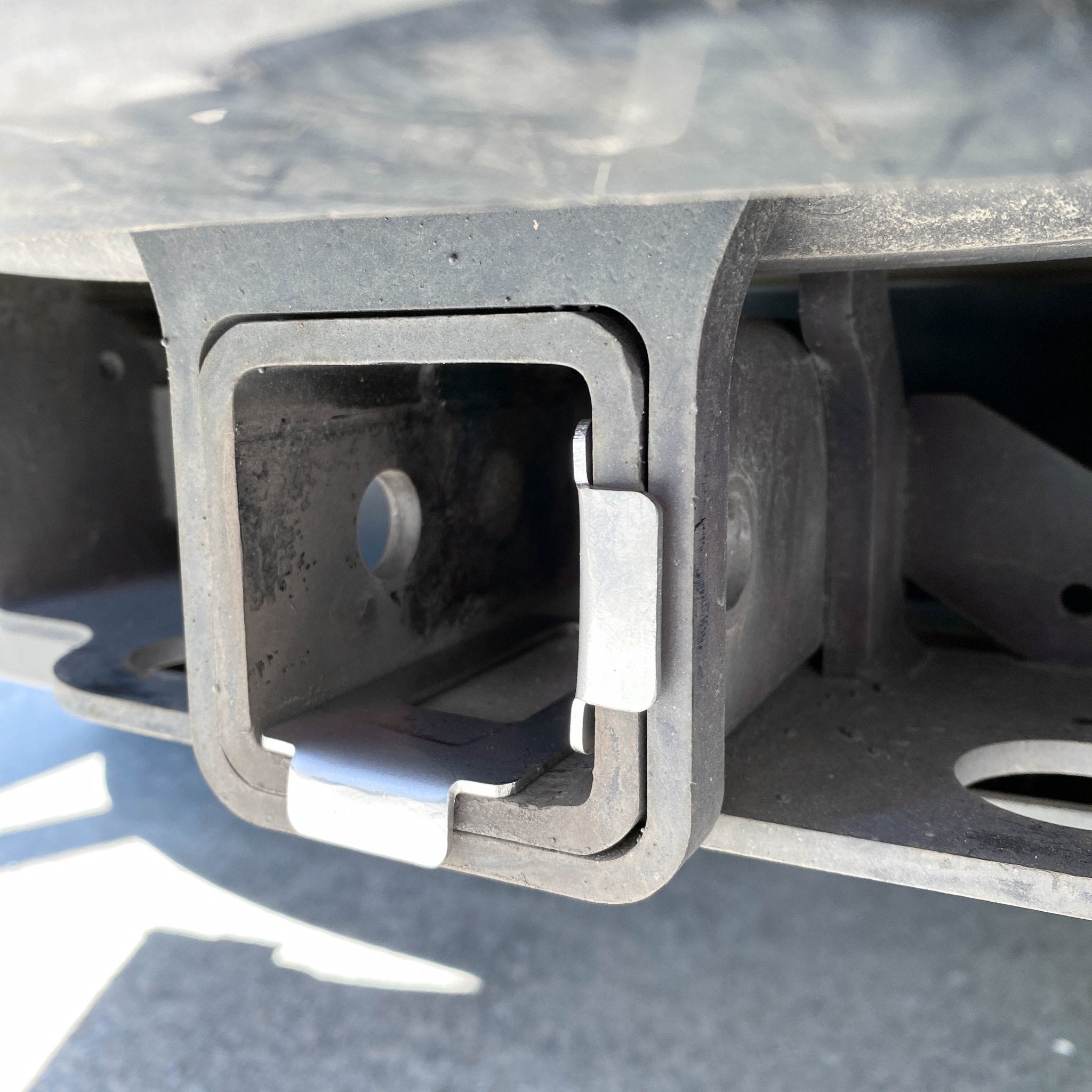 Hitch Receiver Shims x 4 (Stainless Steel) – Radius Fabrications