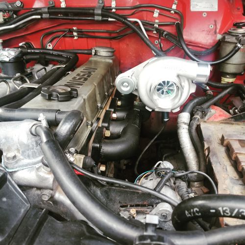 TD42 Turbo Manifold (High Mount) T2 – Radius Fabrications